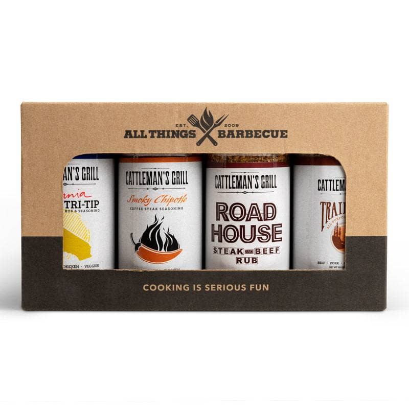 Ultimate Beef 4 Pack BBQ Rub Set