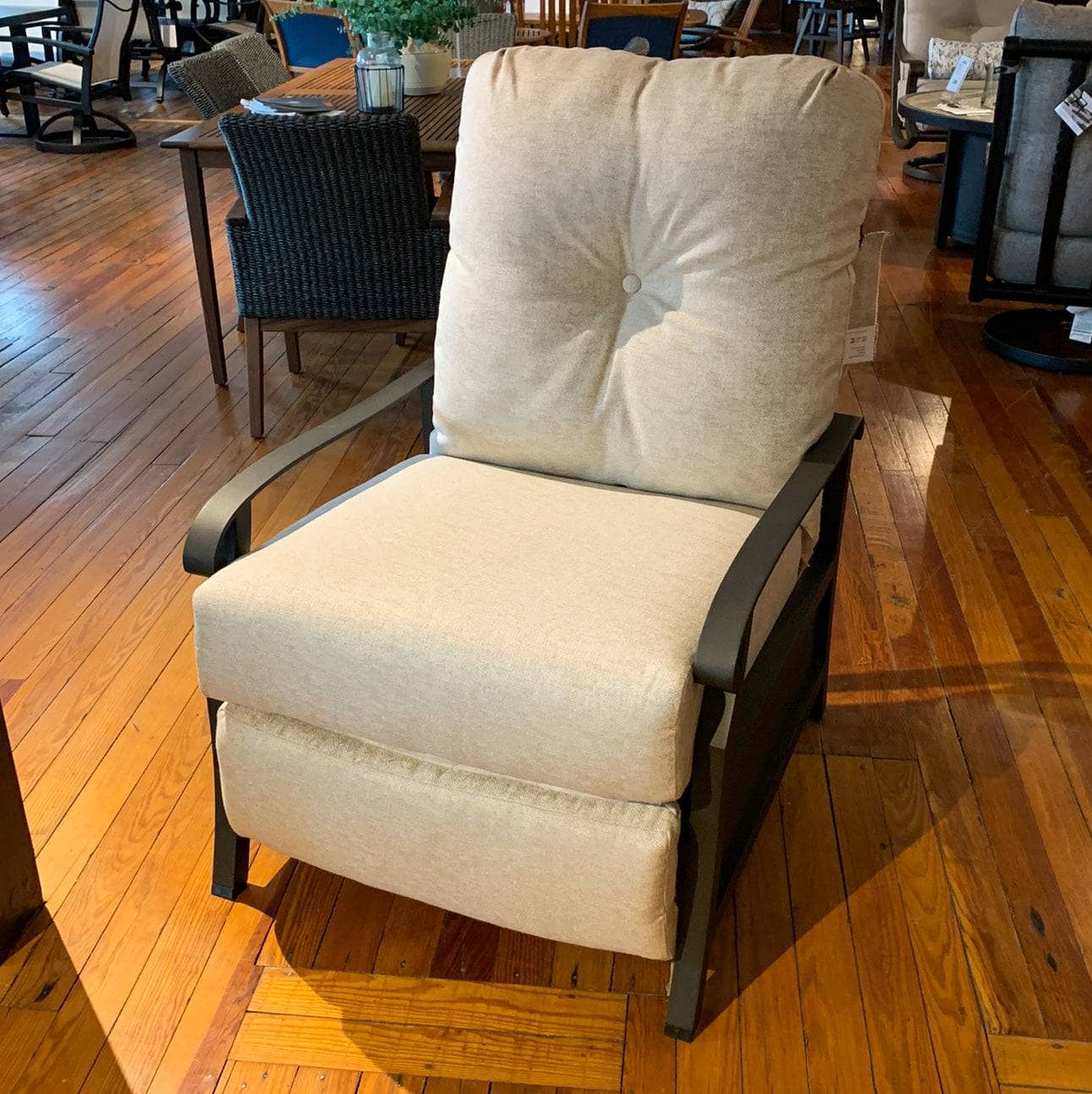 Woodard Cortland Cushioned Outdoor Recliner